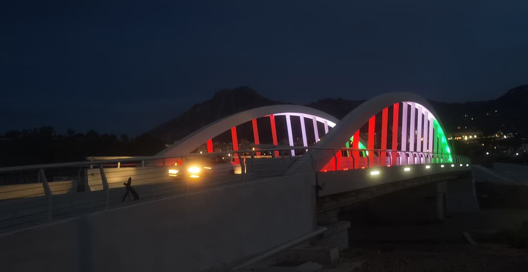 New San Leonardo Bridge - Disano Illuminazione - Fosnova